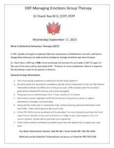 Dr Shanti Rao DBT Managing Emotions Flyer SEPT 15 2025.docx - Barrie ...